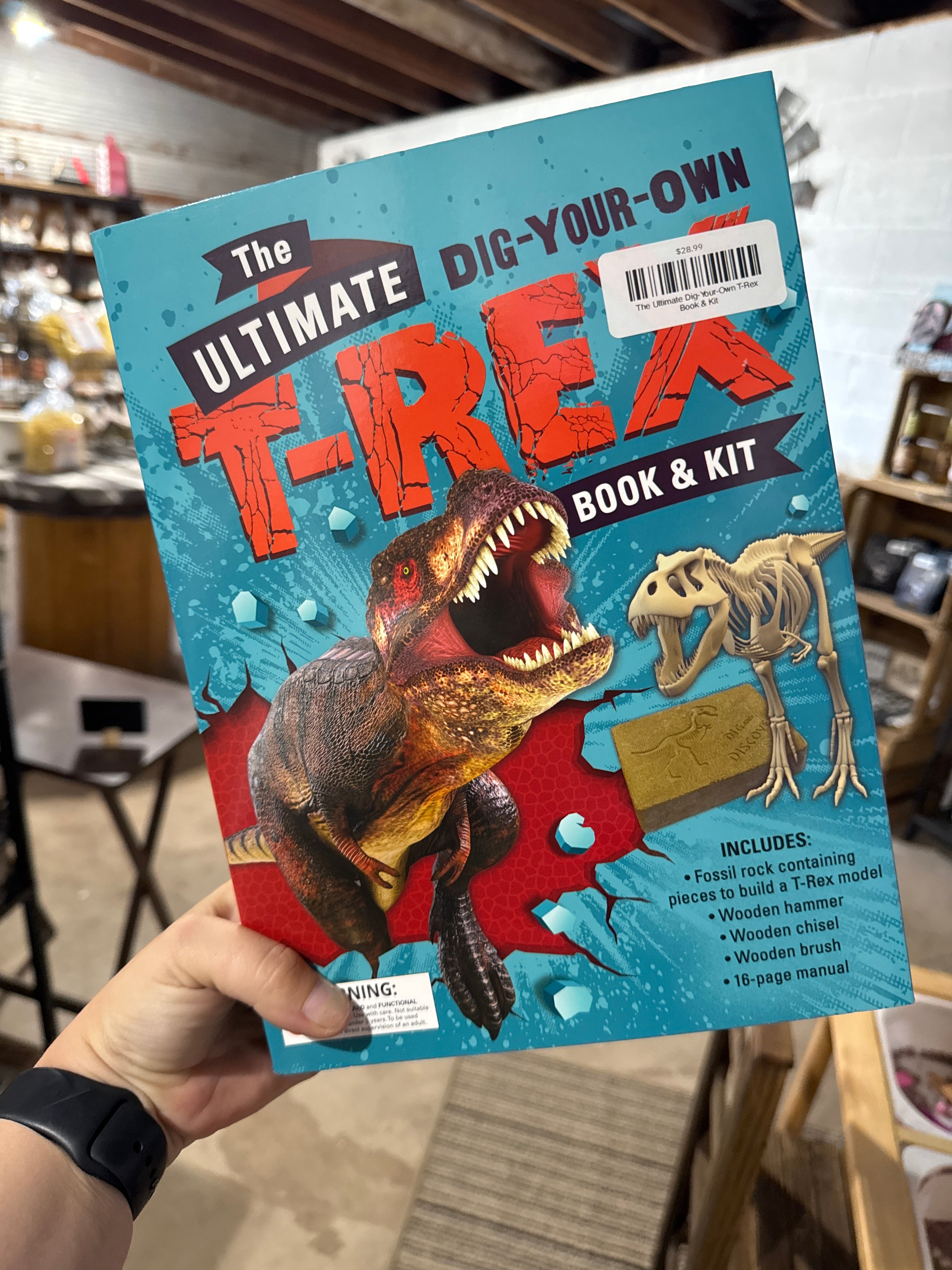 The Ultimate Dig-Your-Own T-Rex Book & Kit – North County Supply